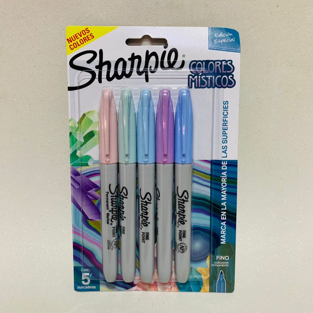 Plumones Sharpie Colores Misticos (5) – Papeles Gráficos Chile